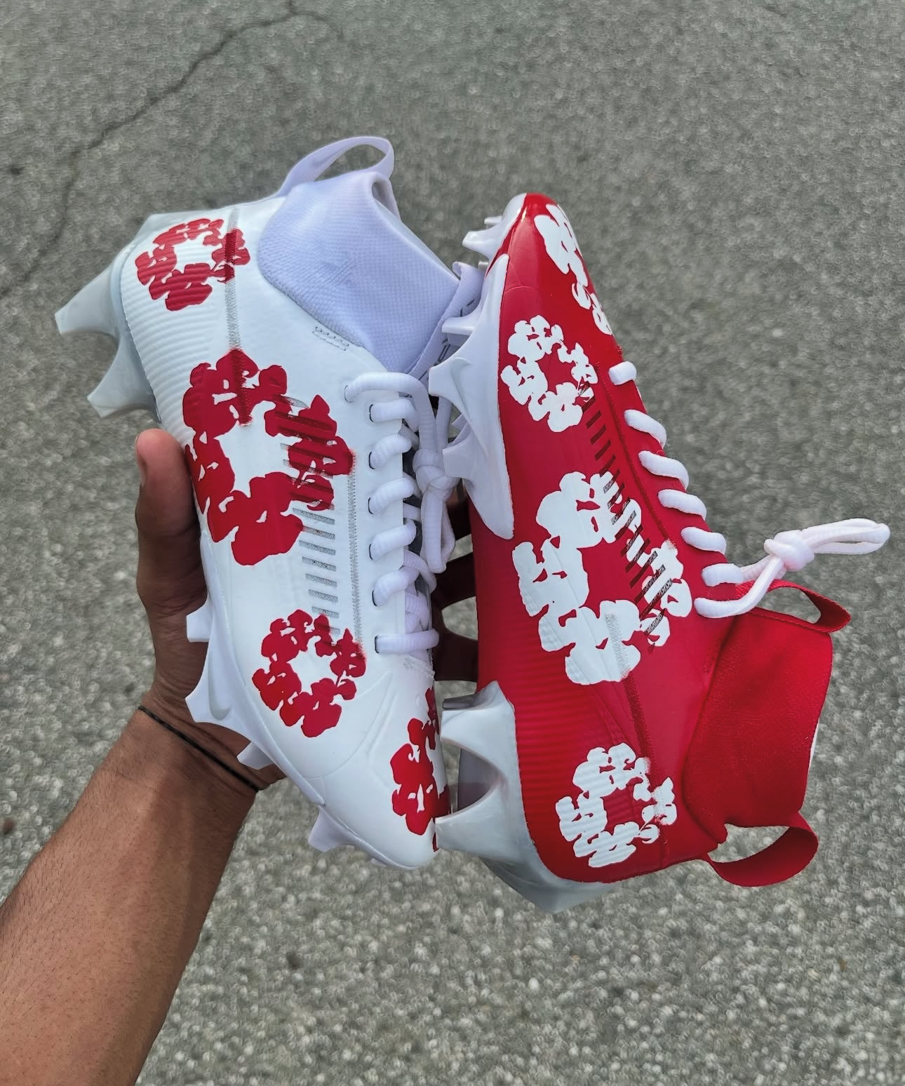Custom Denim Tears Cleats – CfbGearGuy